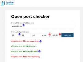 Open Port Checker by HostingChecker